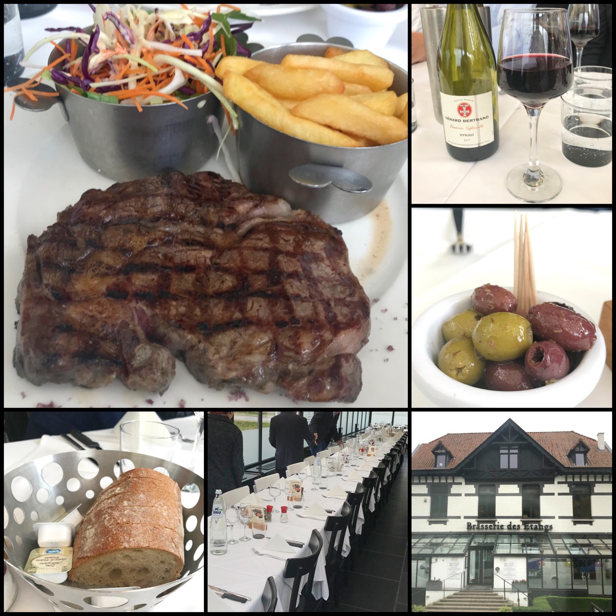 Brasserie des Étangs Mellaerts (ステーキ)