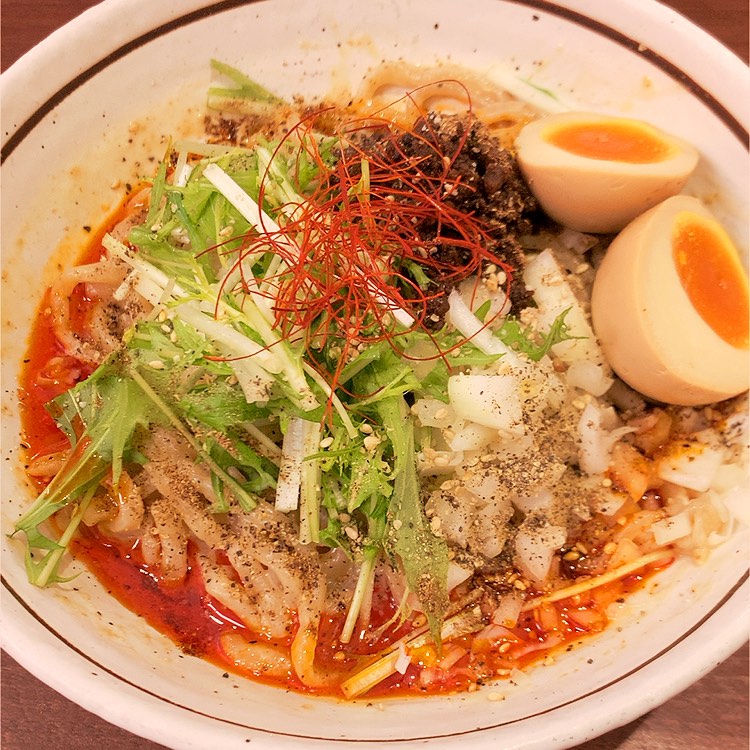濃厚担々麺はなび 小牧店 小牧駅麺類eoa 7671